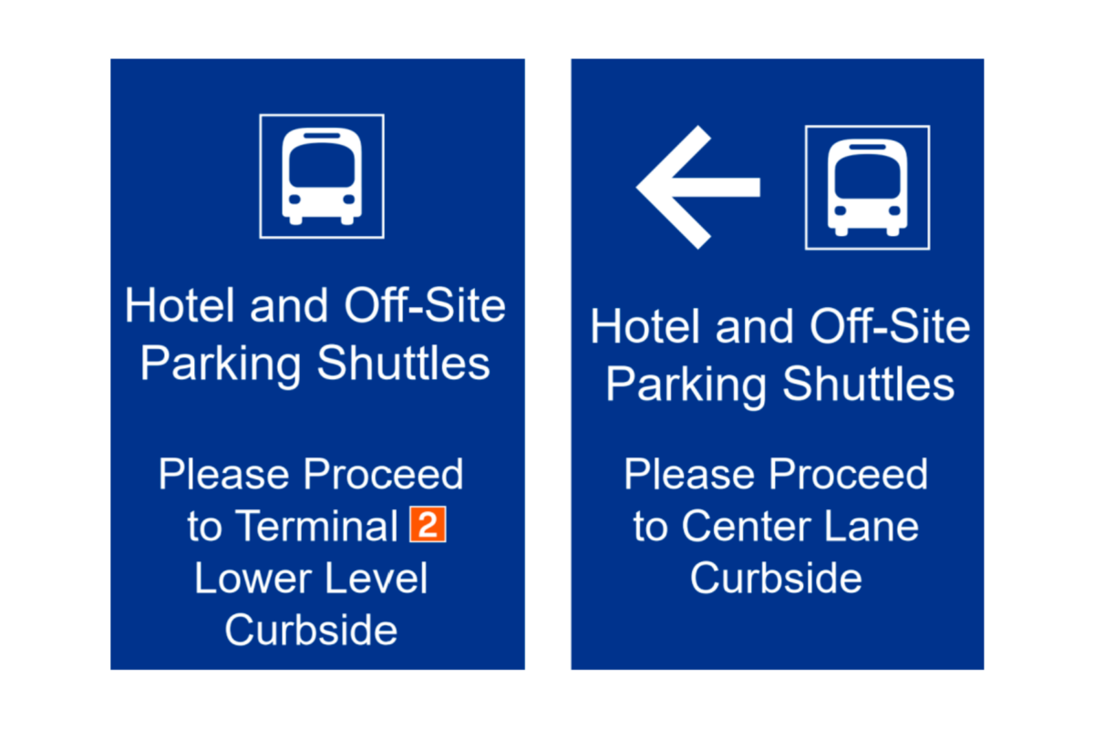 Shuttle Instructions - One Spot O'Hare Parking