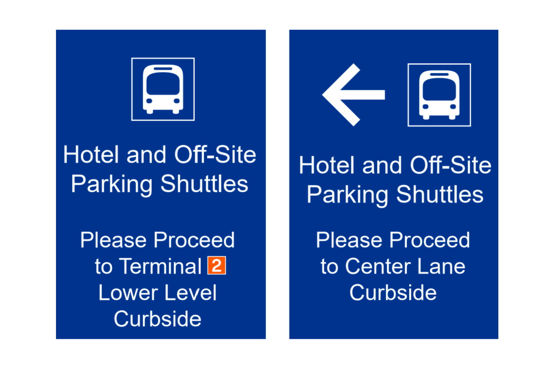 Shuttle Instructions - One Spot O'Hare Parking