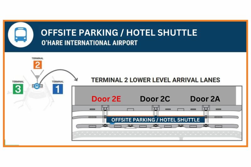Shuttle Instructions - One Spot O'Hare Parking